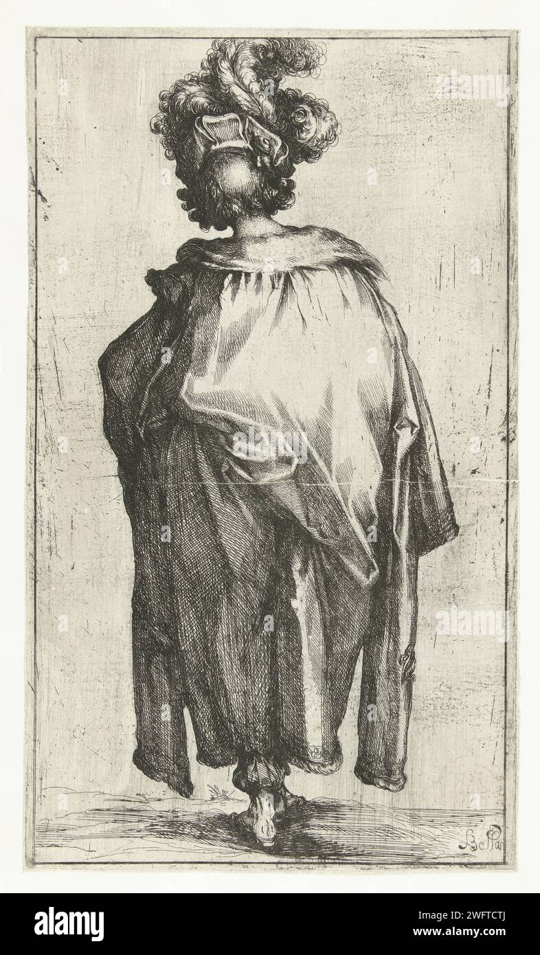 King Melchior, Jacques Bellange, 1602 - 1616 print Melchior, the ...