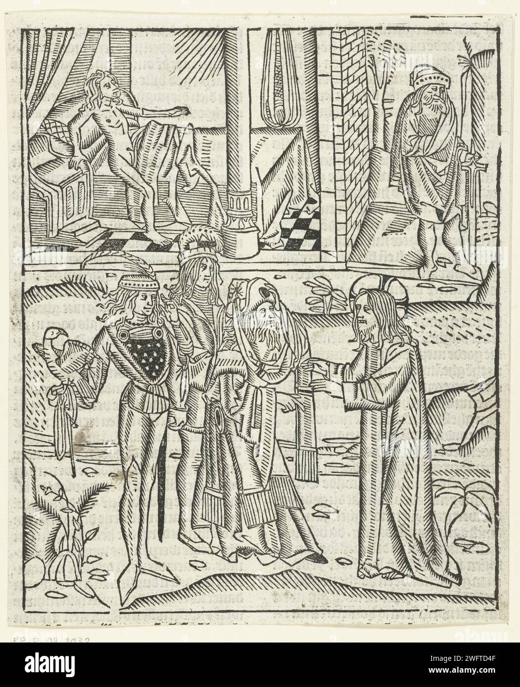 Christ heals the servant of the centurio of Kafarnaüm, Master of Delft ...