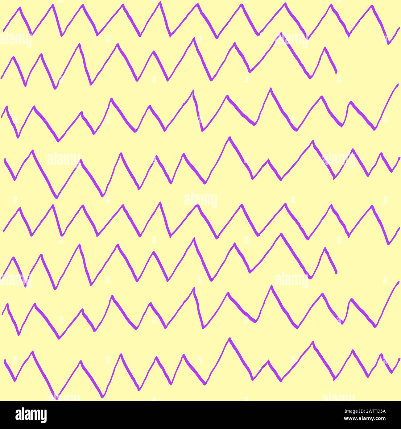 Zig Zag pattern of bright colorful abstract triangle print retro 80s ...