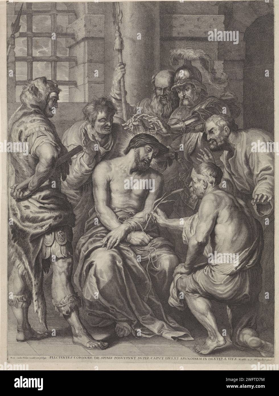 The crowning with thorns and mocking of christ hi-res stock photography ...