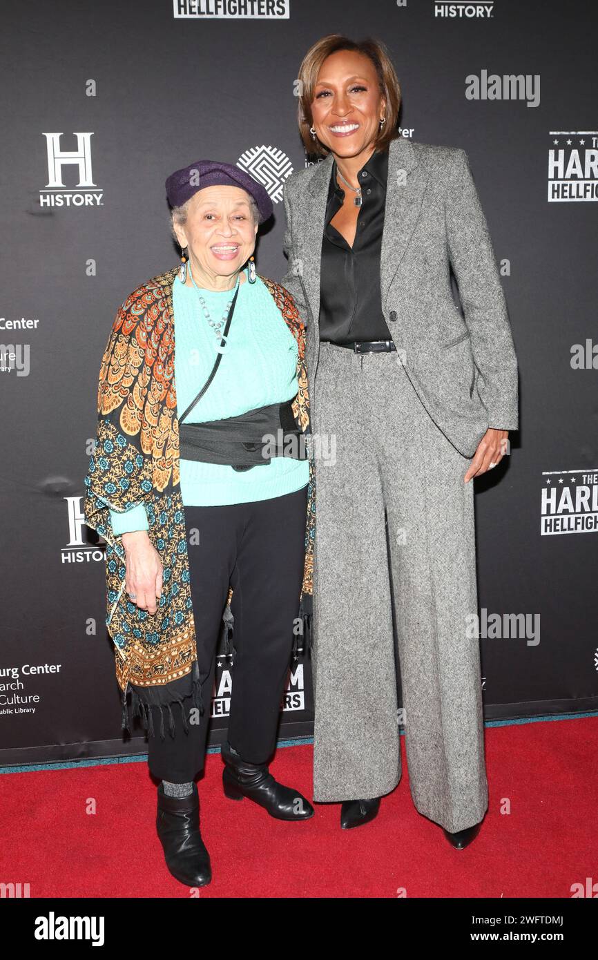 New York, United States. 31st Jan, 2024. Rudean Leinaeng and Robin ...