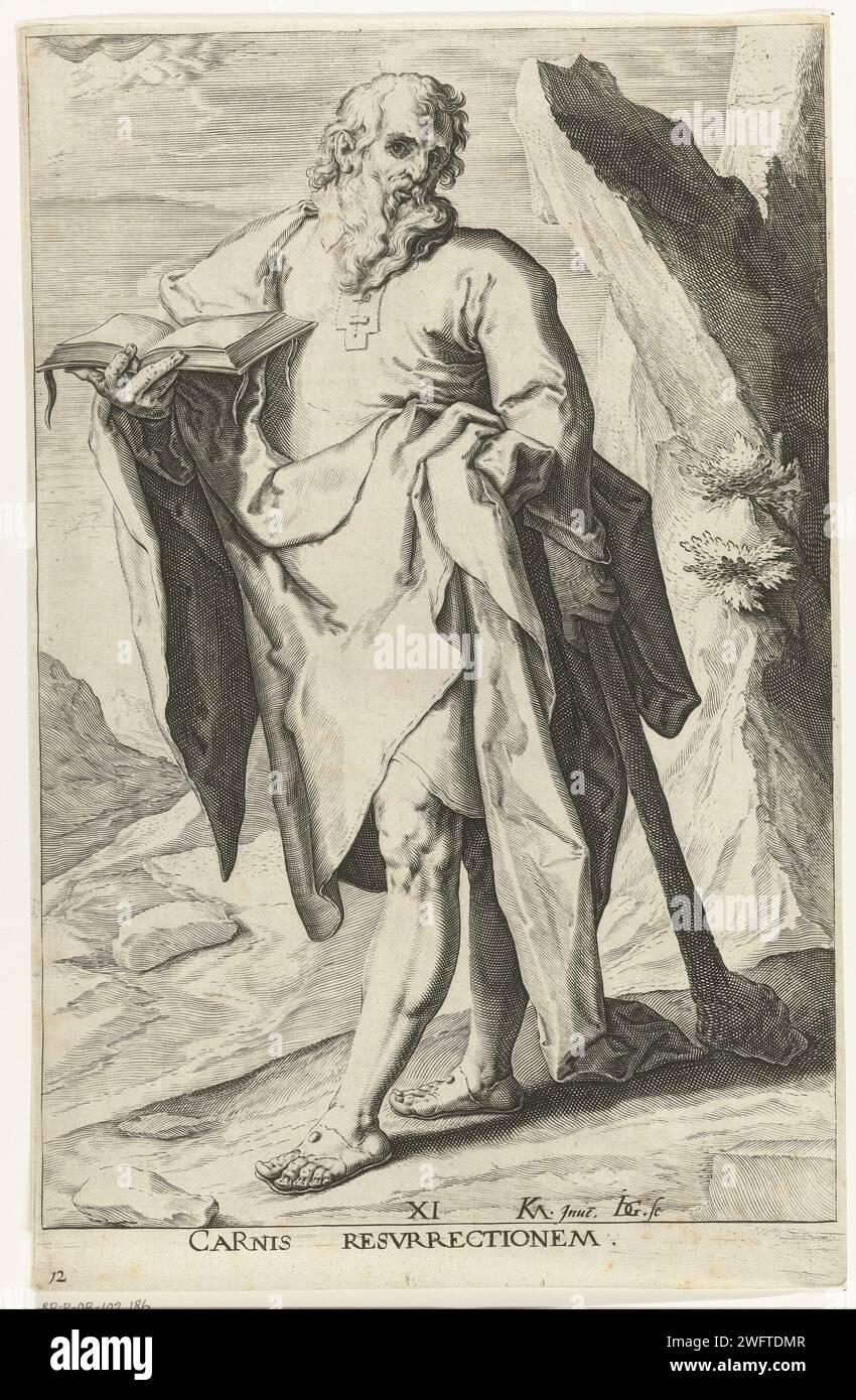 Apostle Judas Thaddeüs, 1591 - 1592 print The apostle Judas Thaddeüs ...