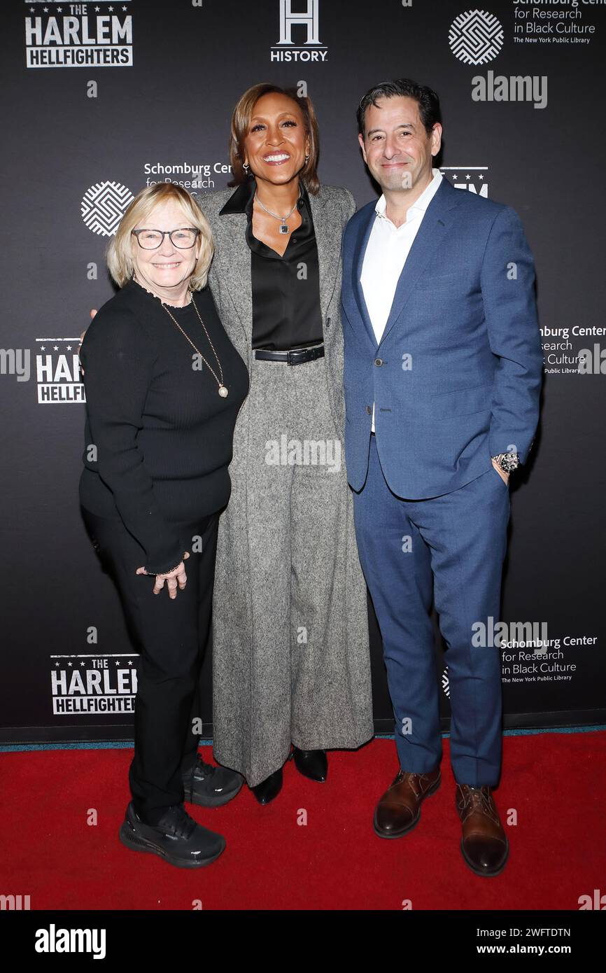 New York, United States. 31st Jan, 2024. Mary Donahue, Robin Roberts ...