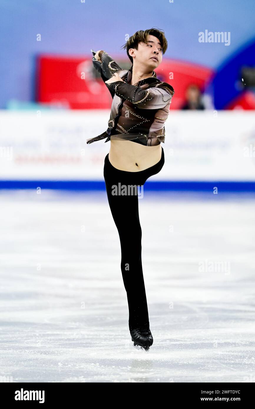 Heung Lai ZHAO (HKG), during Men Short Program, at the ISU Four ...