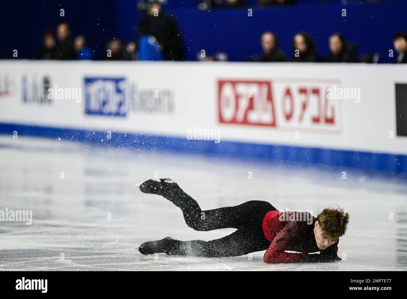 Conrad ORZEL (CAN), during Men Short Program, at the ISU Four ...