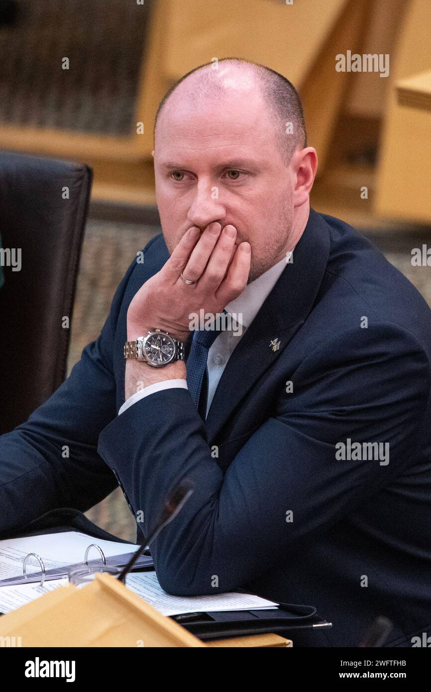 Edinburgh, Scotland, UK. 1st Feb, 2024. PICTURED: Neil Gray MSP ...