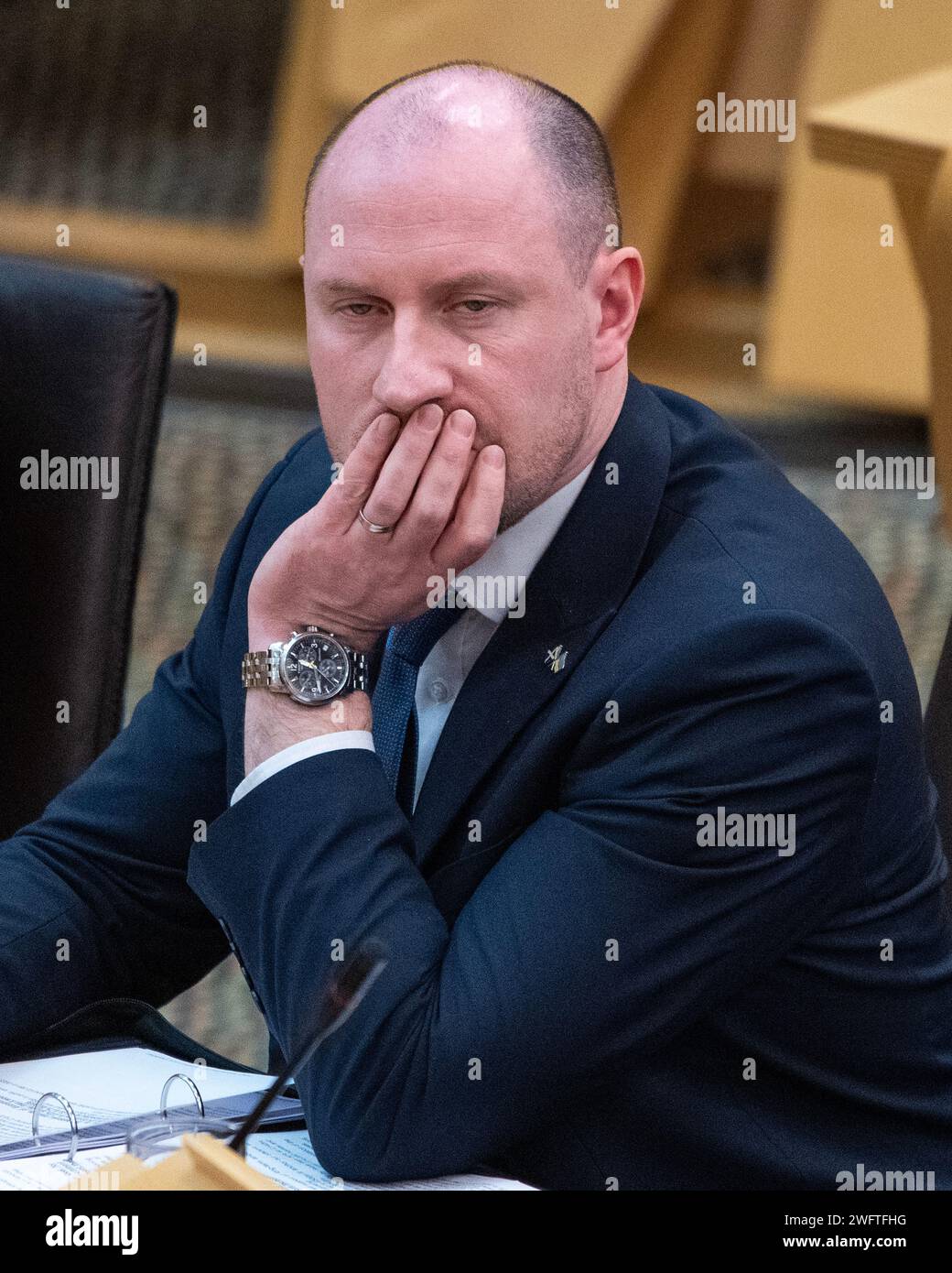 Scottish cabinet secretary for wellbeing economy hi-res stock ...