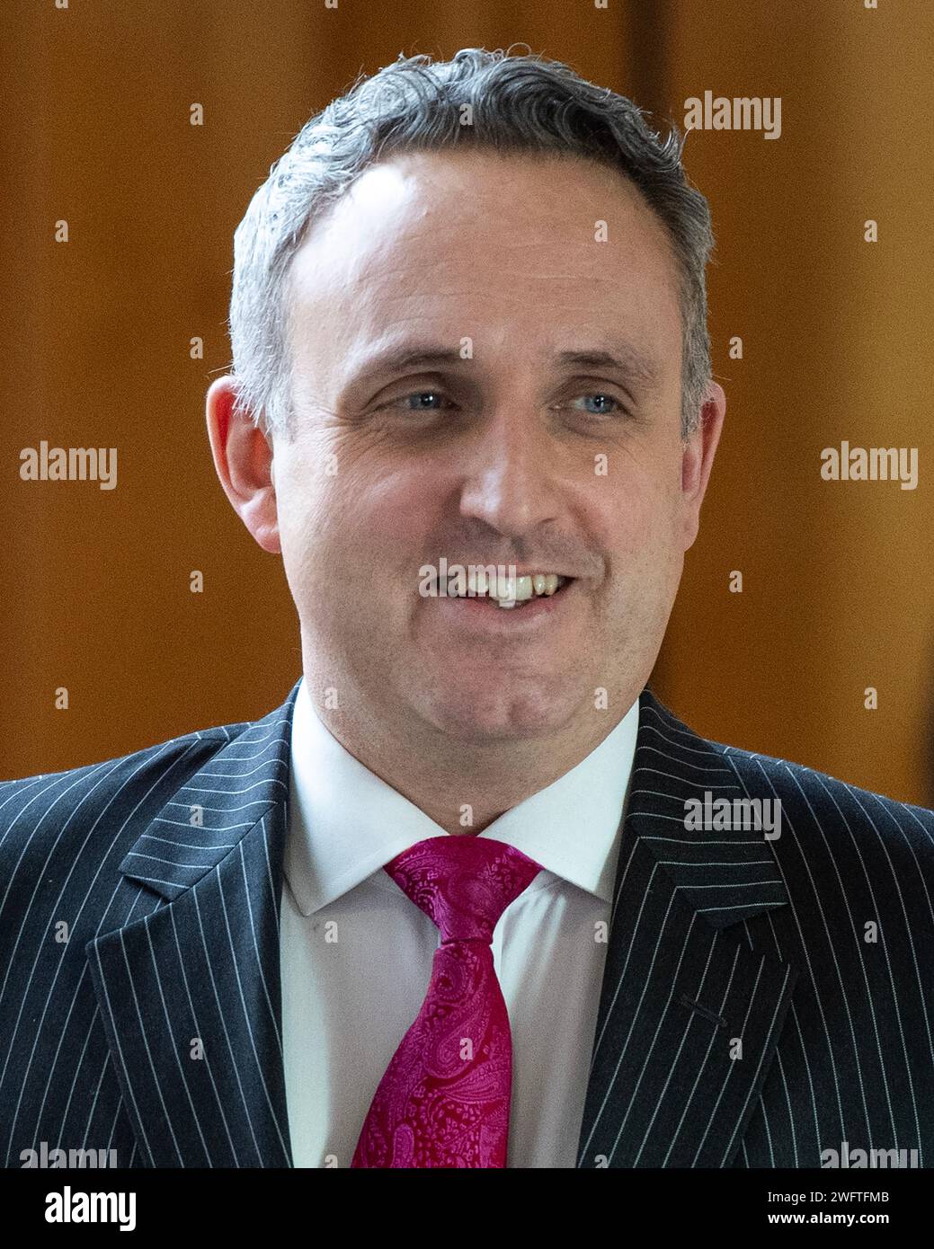 Edinburgh, Scotland, UK. 1st Feb, 2024. PICTURED: Alex Cole-Hamilton ...