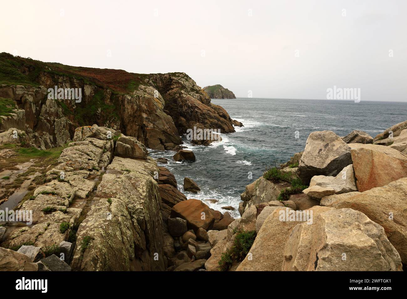Los Acantilados de papel located near the Punta de Morás, are ...