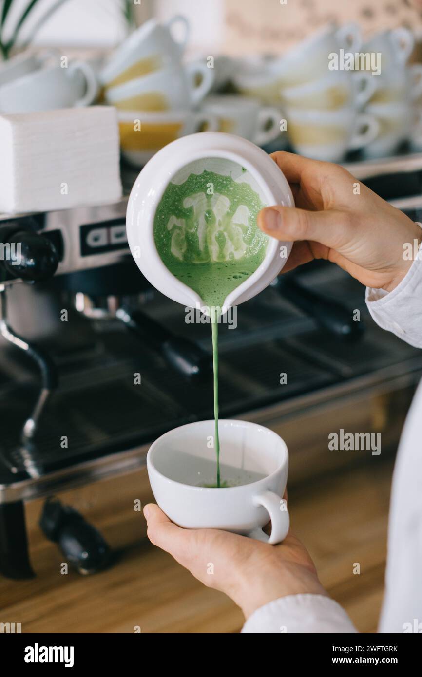 Matcha process hi-res stock photography and images - Alamy
