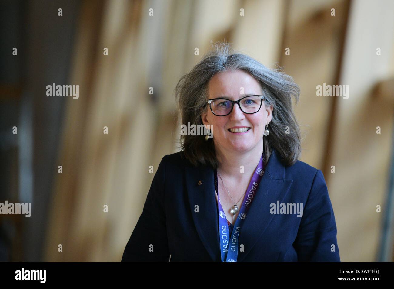 Edinburgh Scotland, UK 01 February 2024 Minister for Social Care ...