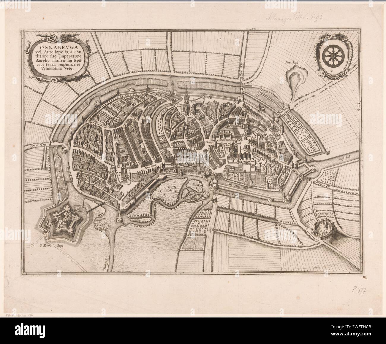 Map of amsterdam 1657 hi-res stock photography and images - Alamy