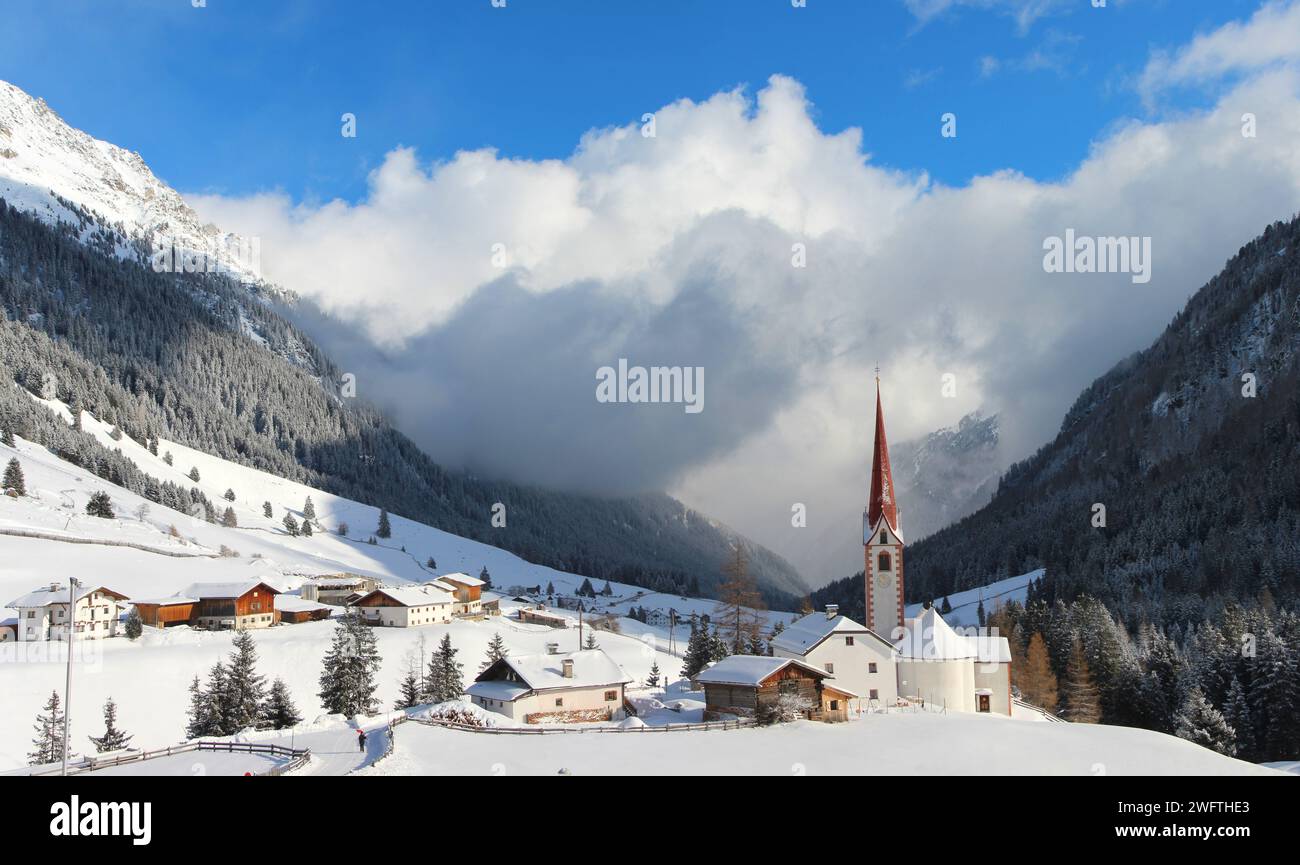 Religion church alps mountain hi-res stock photography and images - Alamy