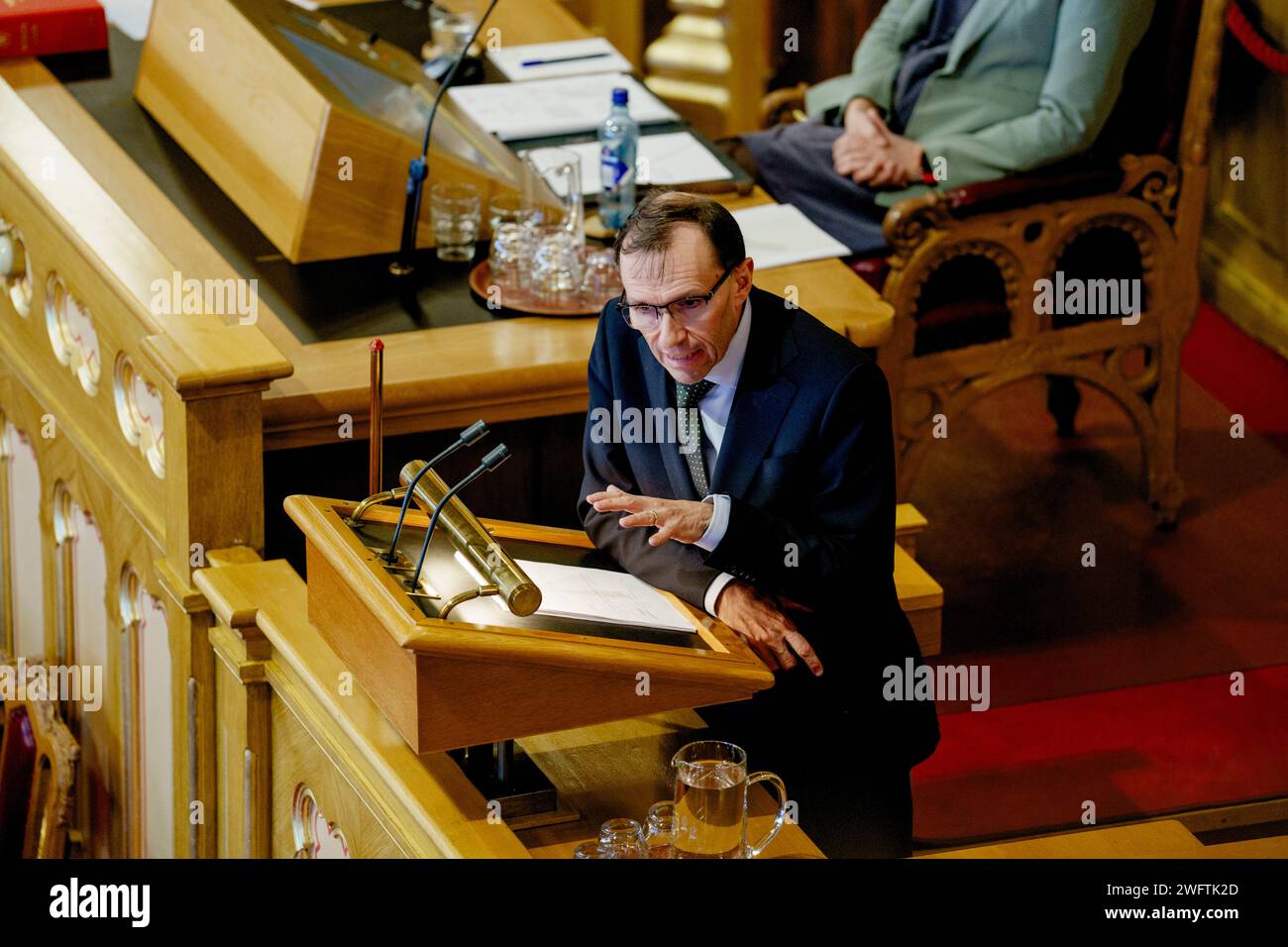 Oslo 20240201.Norwgian Foreign Minister Espen Barth Eide in the ...