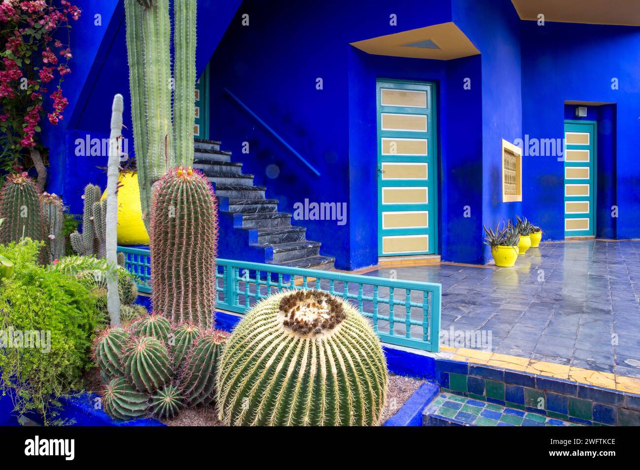 North Africa Morocco Marrakech Marrakesh Yves Saint Laurent garden ...