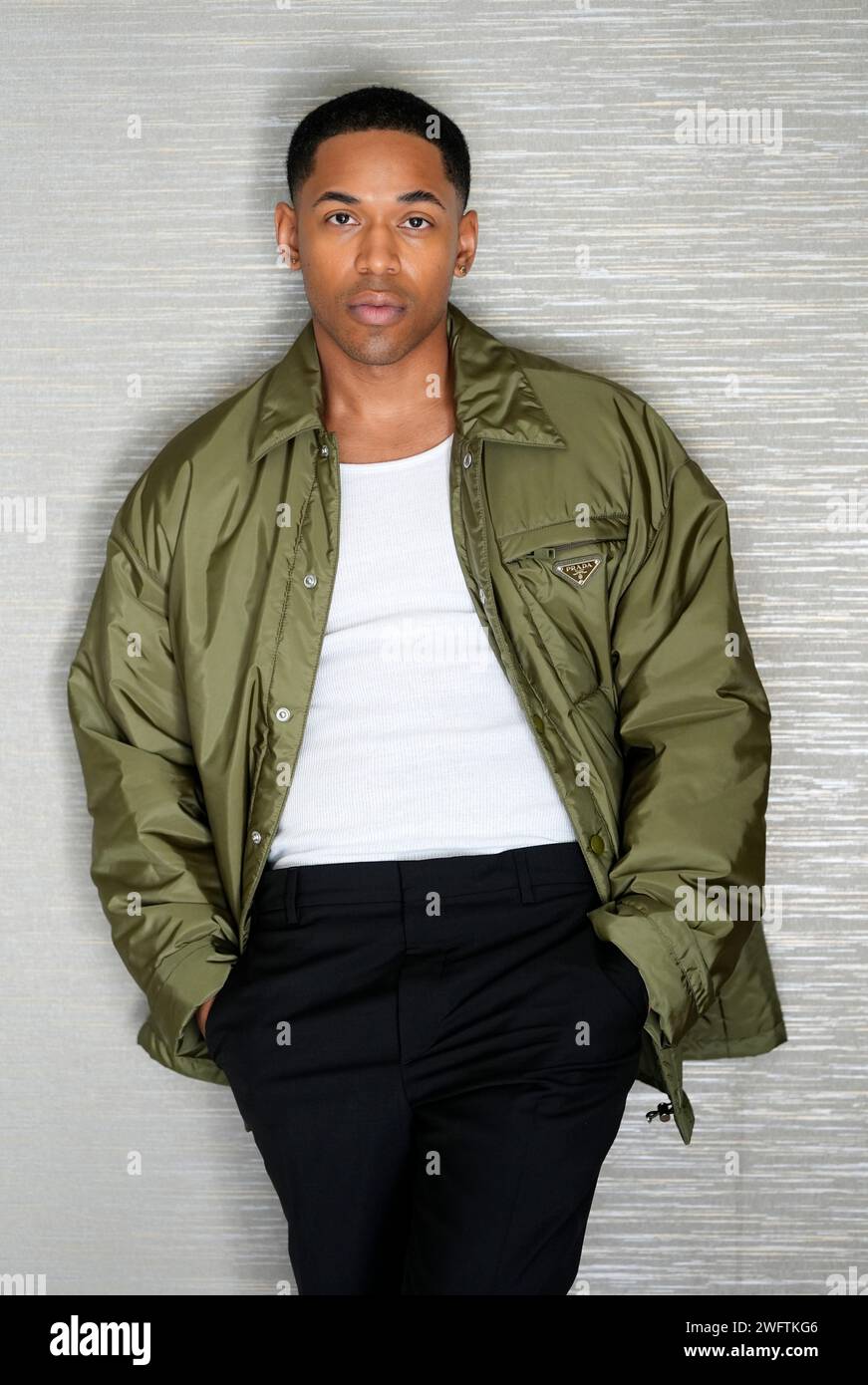 Actor Kelvin Harrison Jr. poses for a portrait to promote the National ...