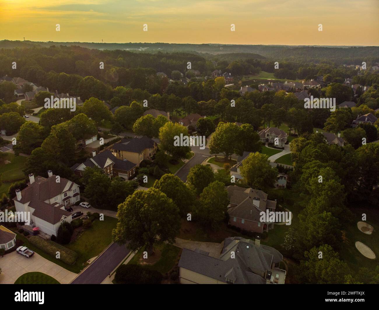 Aerial view atlanta georgia taken hi-res stock photography and images ...