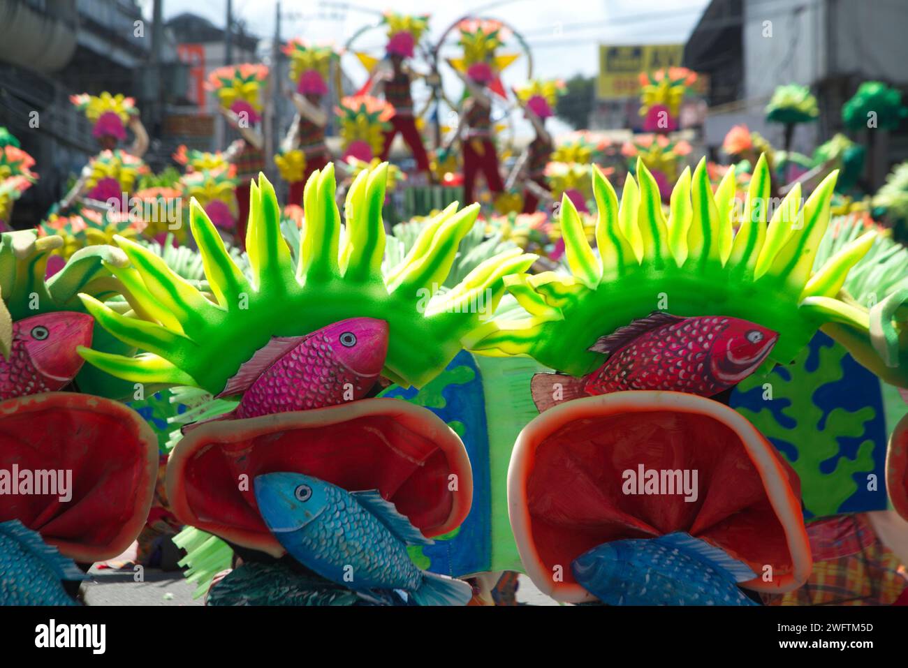 Participants Dinagyang festival.Dinagyang A religious and cultural ...