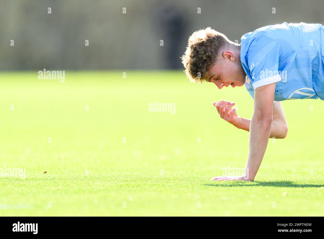 Marbella, Spain. 01st Feb, 2024. 240201 Hugo Bolin of Malmö FF during ...