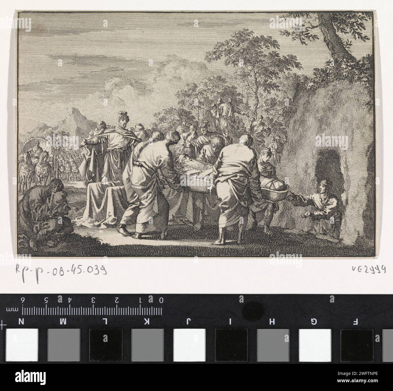 Funeral of Jakob, Jan Luyken, 1703 print Print Maker: Haarlem Publisher ...