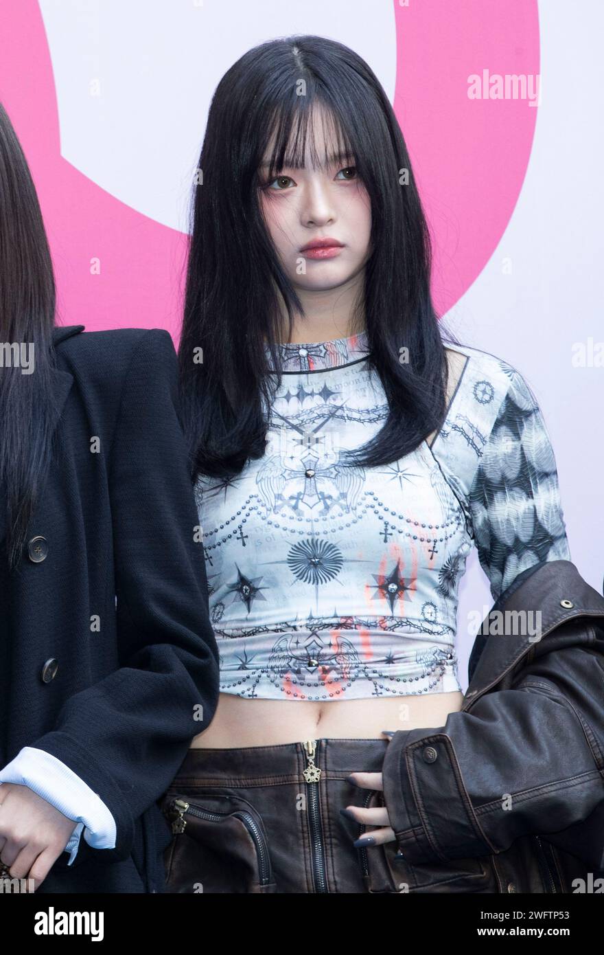 Seoul South Korea 1st Feb 2024 Hanni Member Of South Korean K Pop