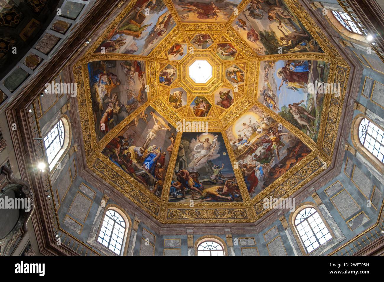 Interior of the Chapel of the Princes part of the museum complex of the ...