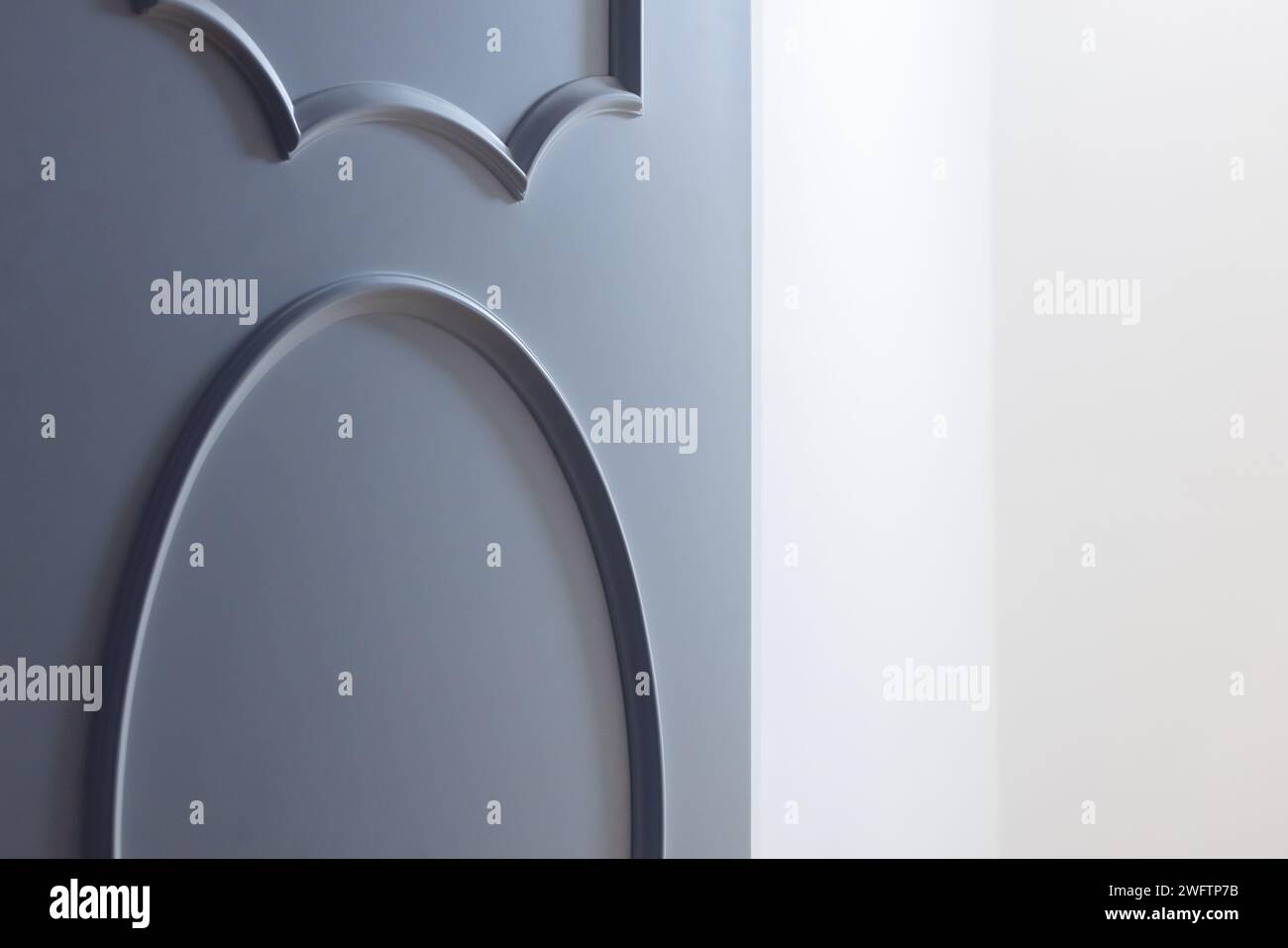 Light white background with blue lines corner hi-res stock photography ...