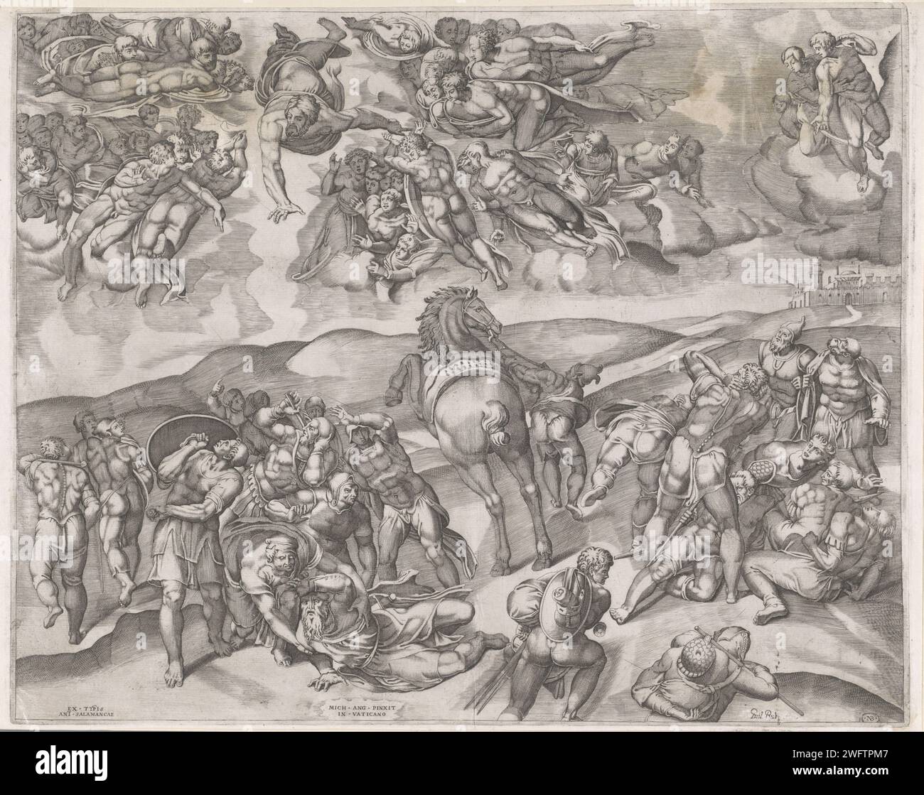 The conversion of saul michelangelo hi-res stock photography and images ...