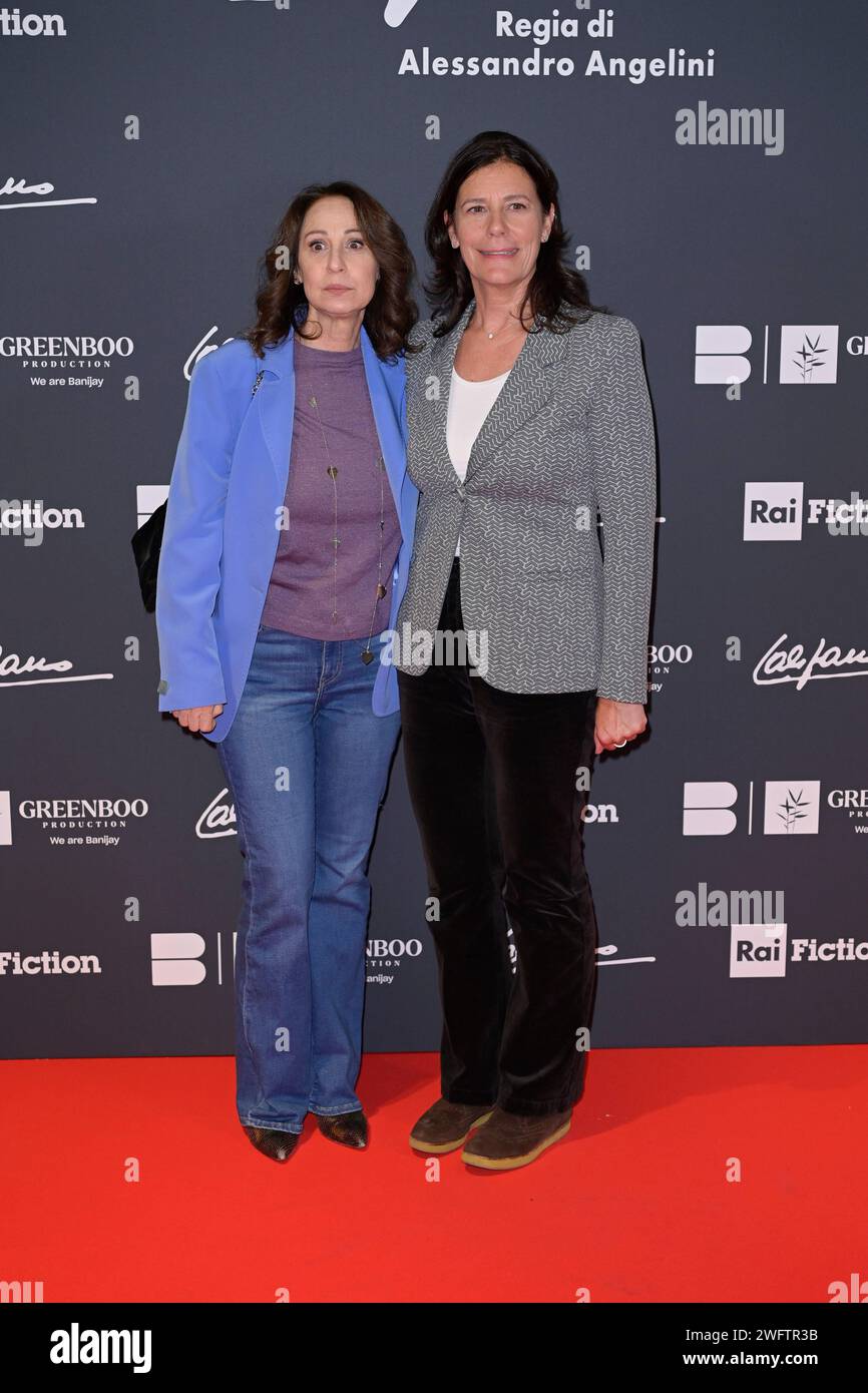 Rome, Italy. 31st Jan, 2024. Maria Pia Ammirati (L) and Marinella Soldi ...
