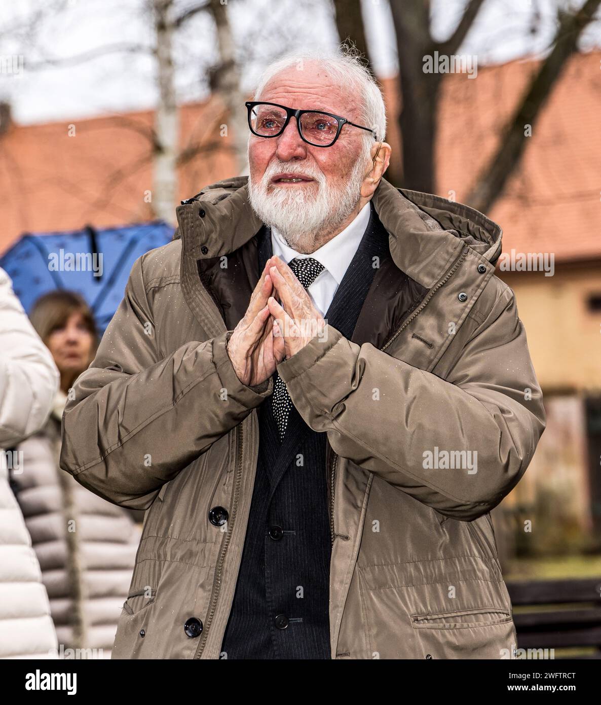 Terezin, Czech Republic. 01st Feb, 2024. Italian sculptor and artist ...