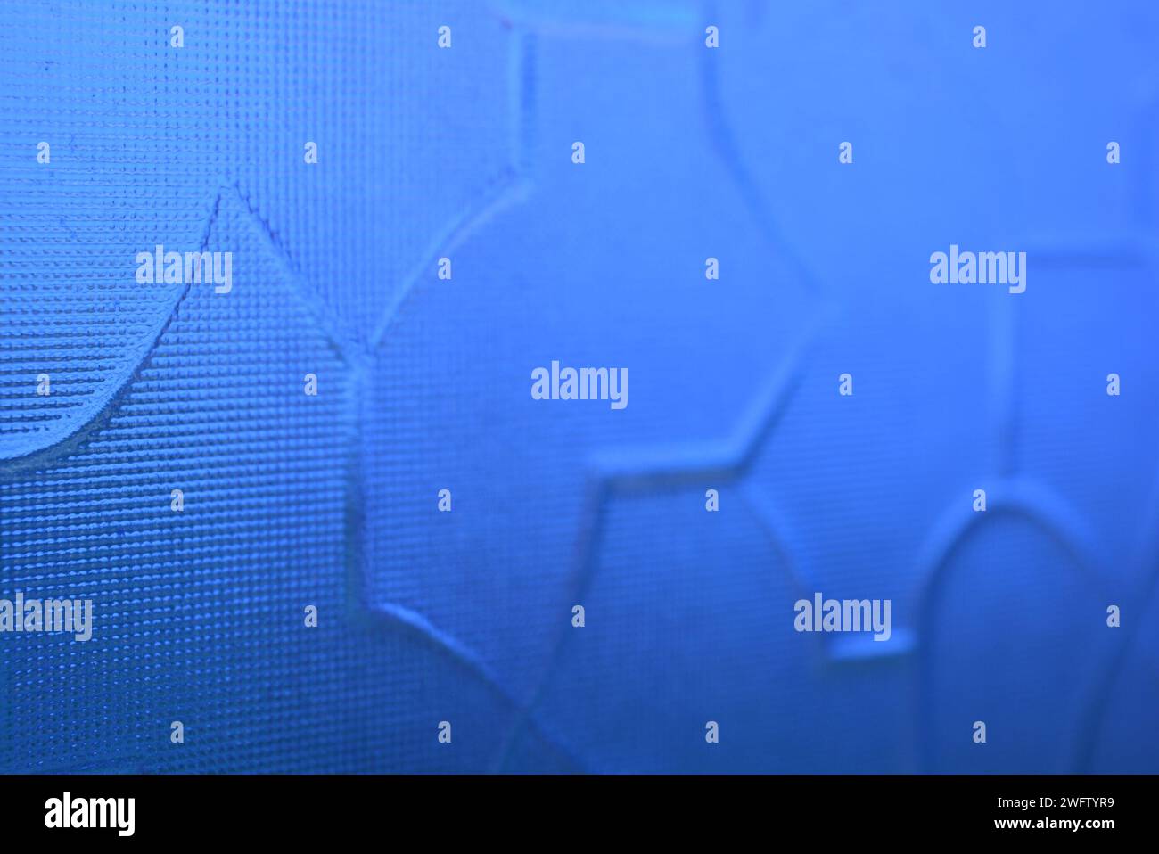 Beautiful, multifaceted blue, blue transparent glass with interesting ...
