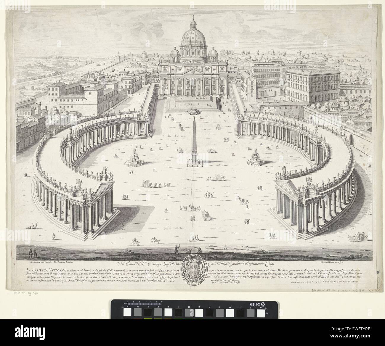 Sint -Pietersbasiliek, Giovanni Battista Fonda, After Giovanni Lorenzo ...