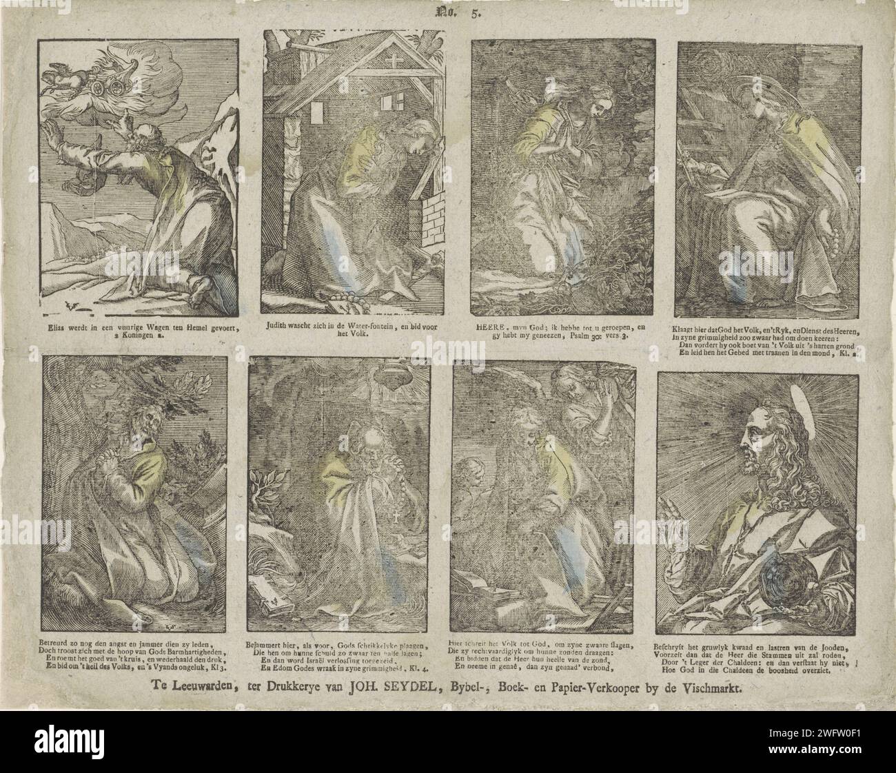 Scenes from the old and the New Testament, Christoffel van Sichem (IV ...