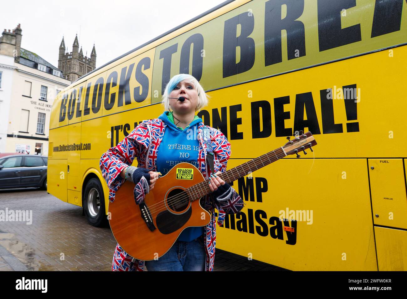 Madeleina Kay also known as ‘EU Supergirl’ stands in front of the ...