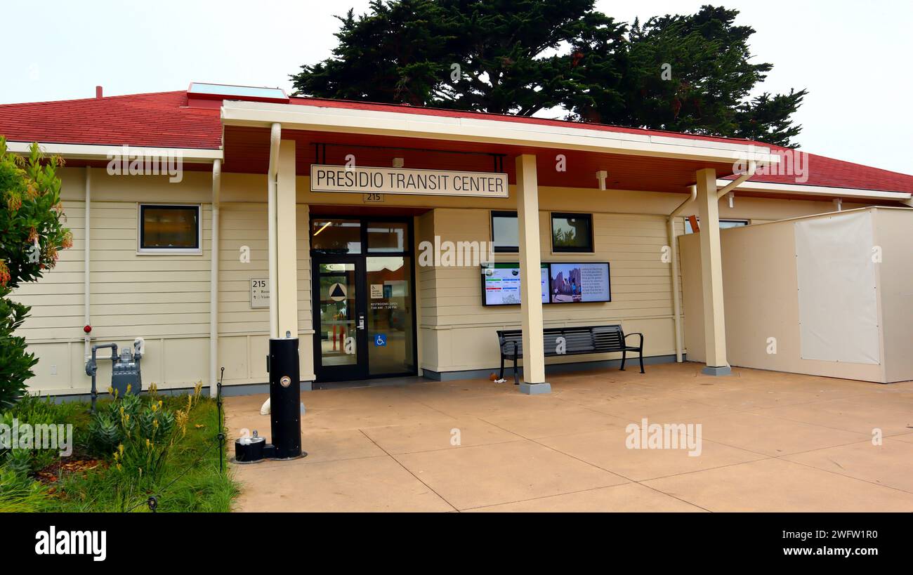 Presidio transit center hi-res stock photography and images - Alamy