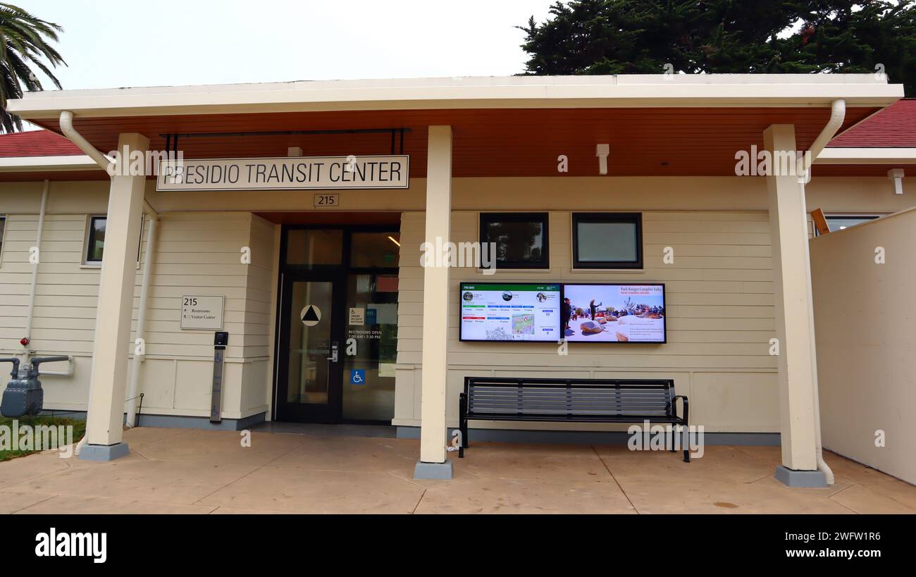 Presidio transit center hi-res stock photography and images - Alamy