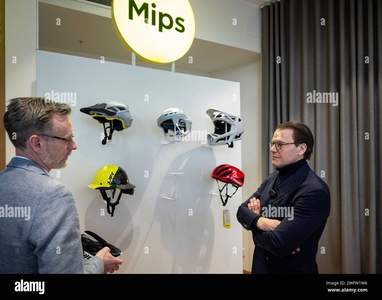 Stockholm, Sweden. 01st Feb, 2024. STOCKHOLM, SWEDEN 20240131Prince ...