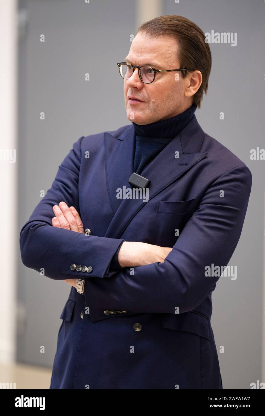 Stockholm, Sweden. 01st Feb, 2024. STOCKHOLM, SWEDEN 20240131Prince ...