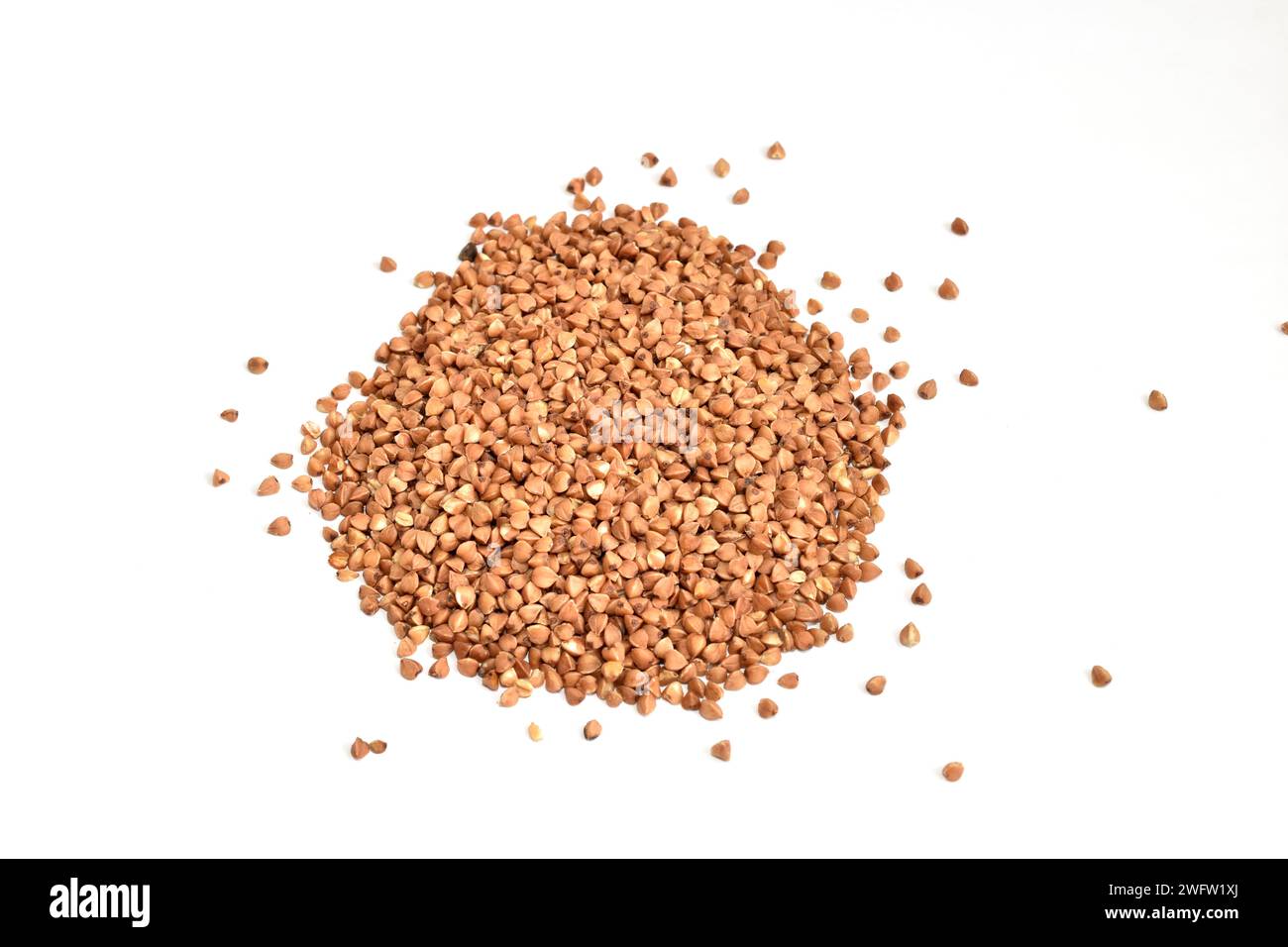 Buckwheat porridge in plate hi-res stock photography and images - Alamy