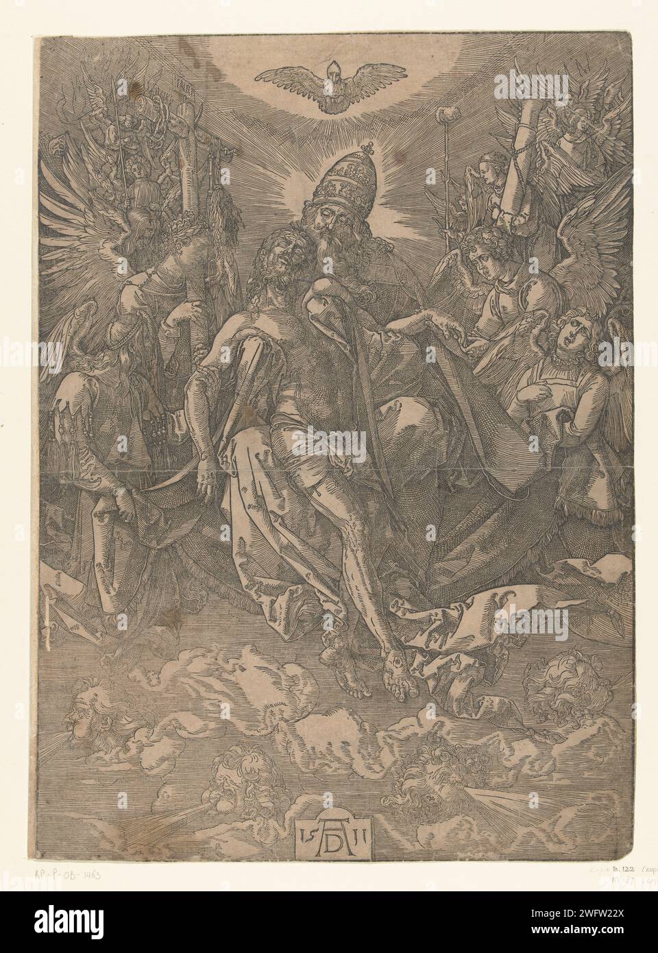 The Holy Trinity, Anonymous, After Albrecht Dürer, 1511 print God keeps ...