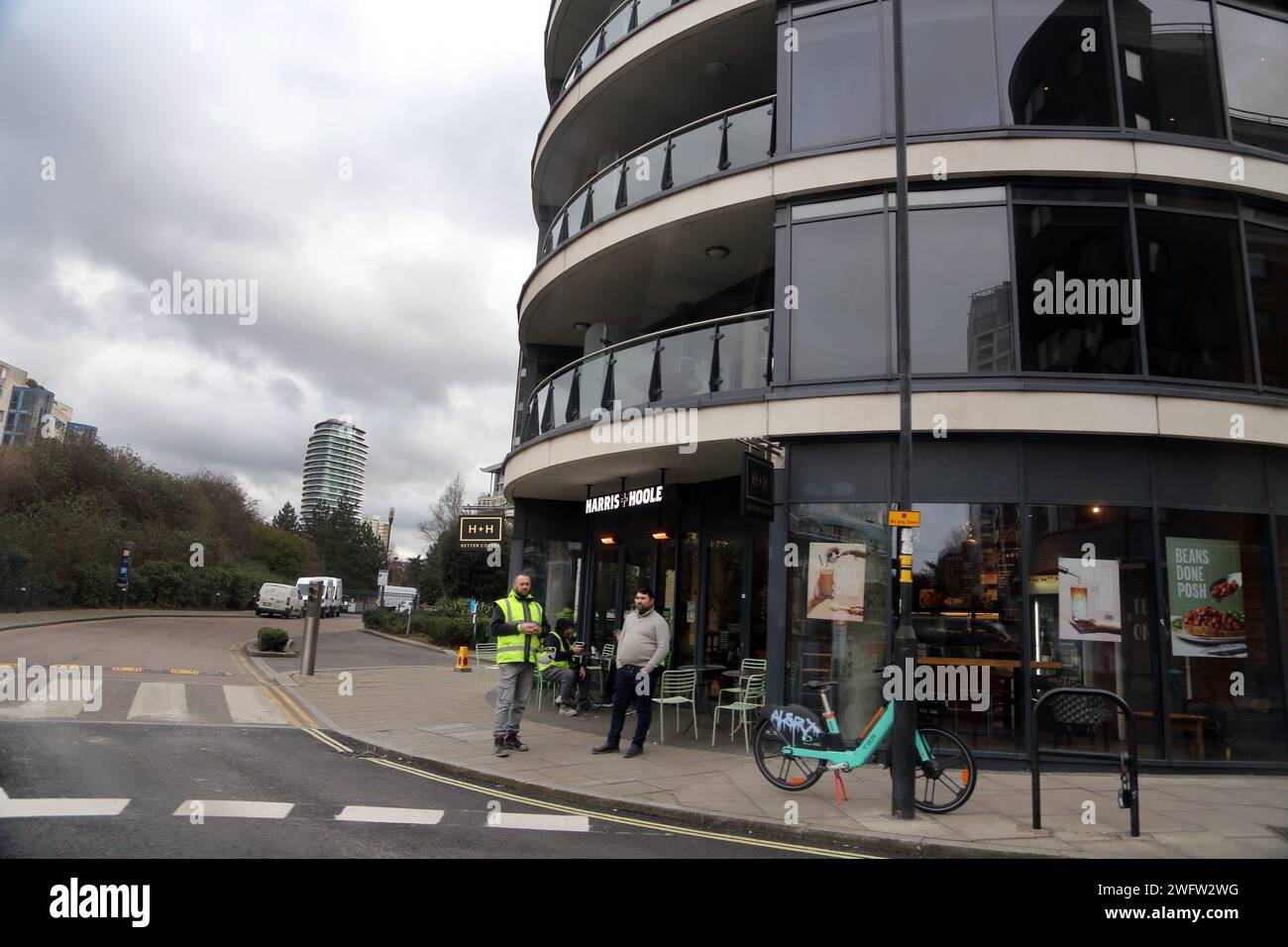 Harris and Hoole Coffee Shop Imperial Wharf Sands End Fulham London ...