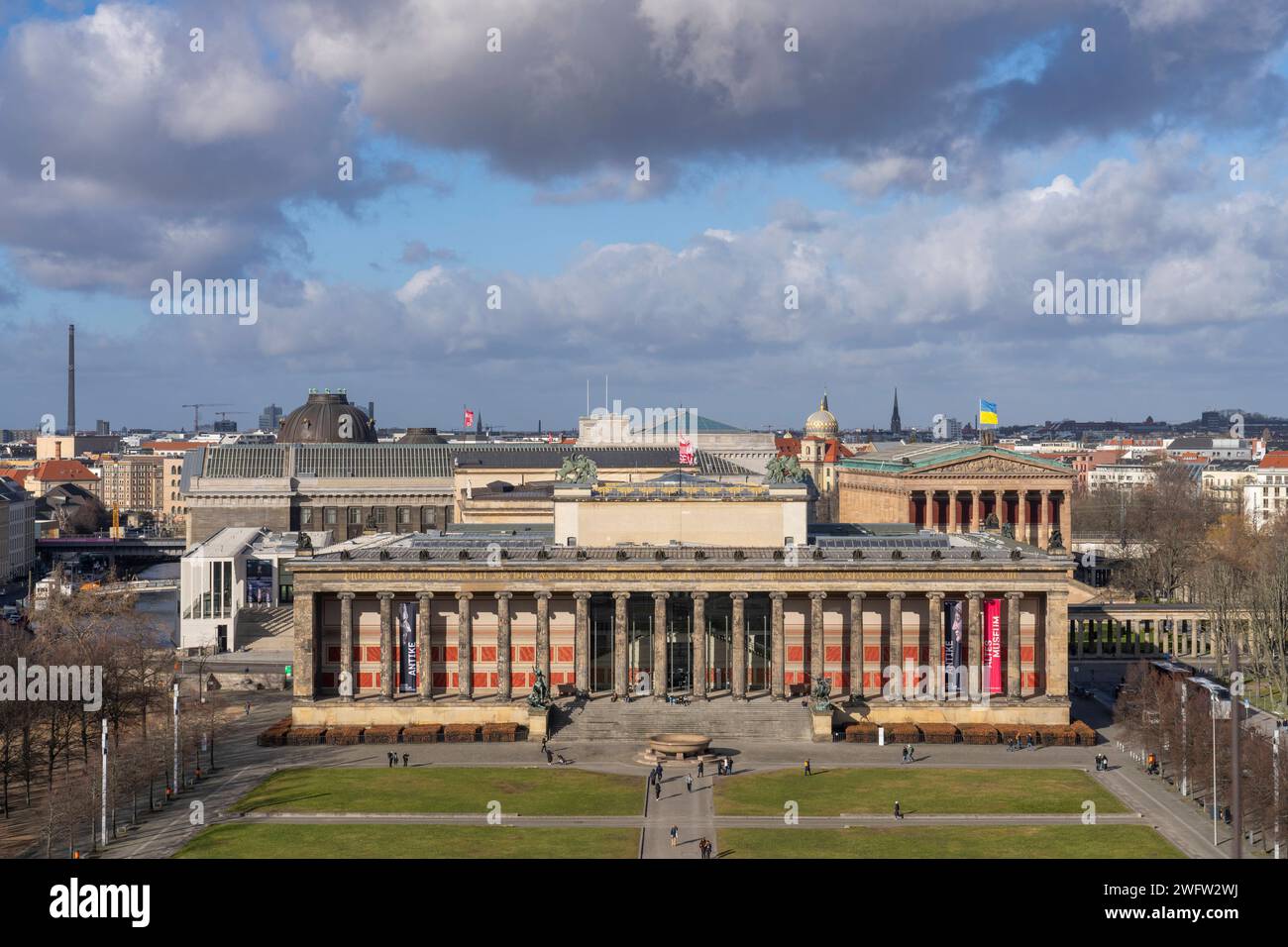 Das Alte Museum am Lustgarten auf der Museumsinsel in Berlin-Mitte ...