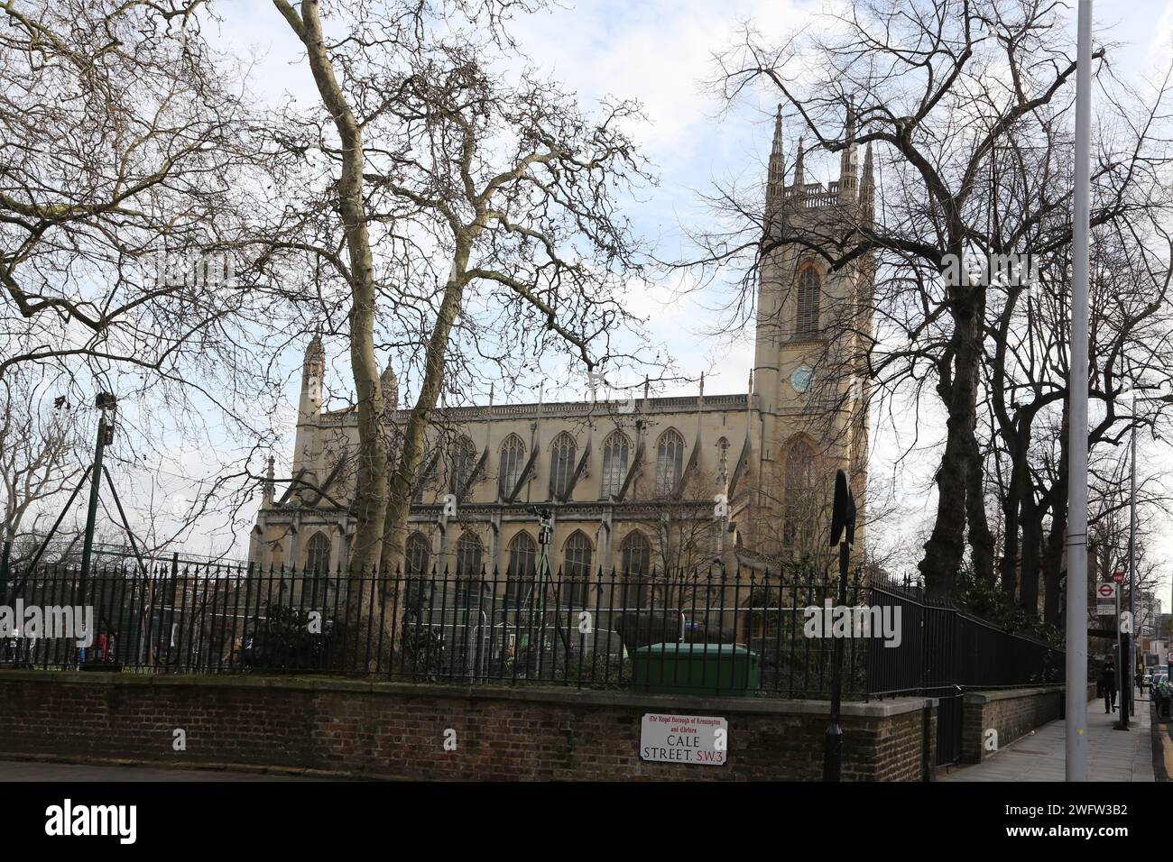 St Luke's Church Cale Street Chelsea London England Where Charles ...