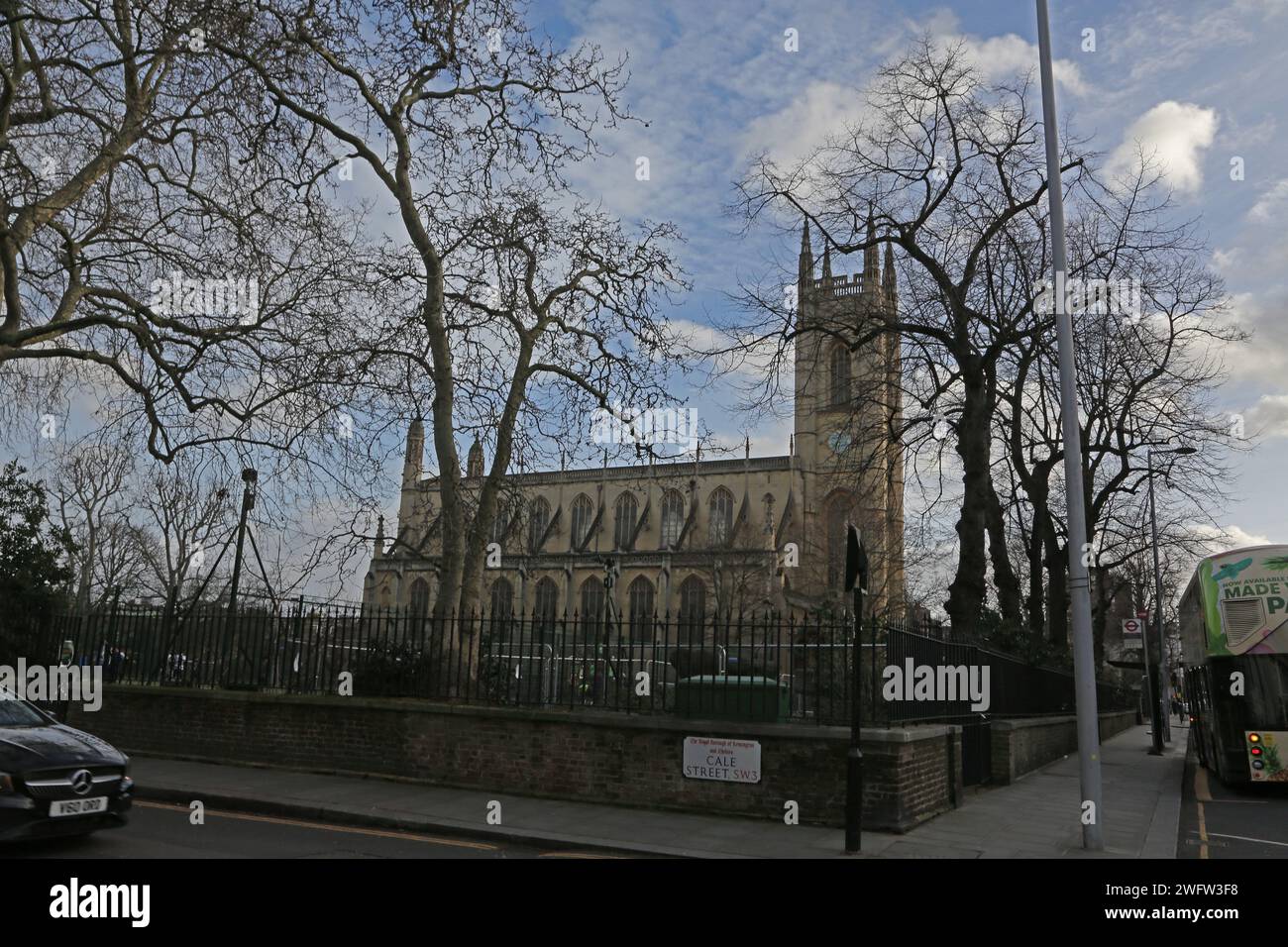 St Luke's Church Cale Street Chelsea London England Where Charles ...