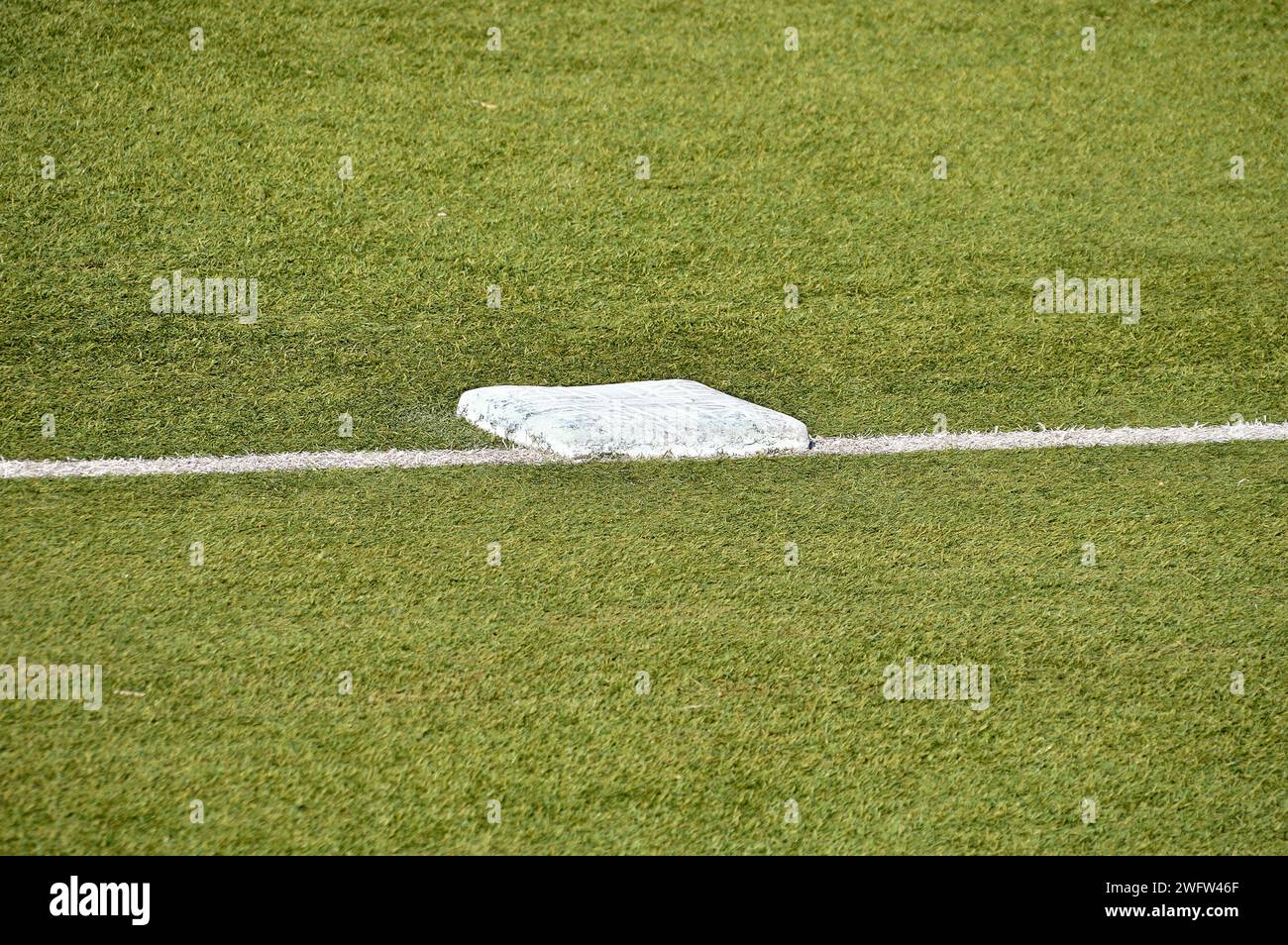 Baseball white line close up hi-res stock photography and images - Alamy