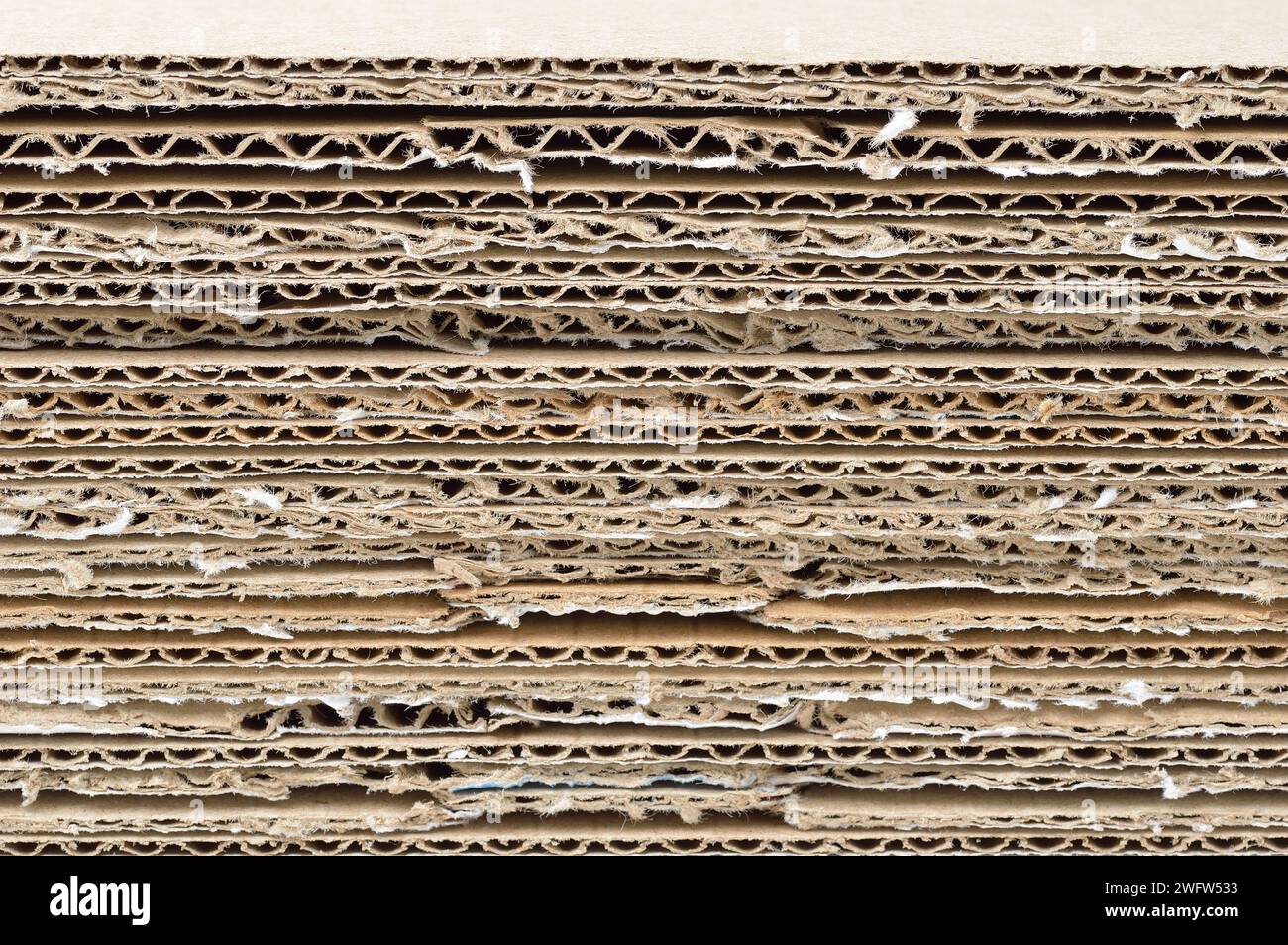 Paper recycling stack compressed hi-res stock photography and images ...