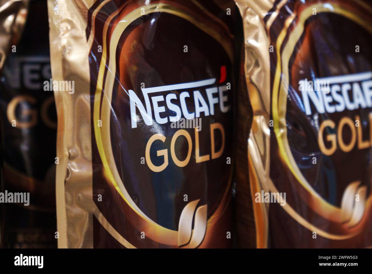 Nescafe retail display hi-res stock photography and images - Alamy