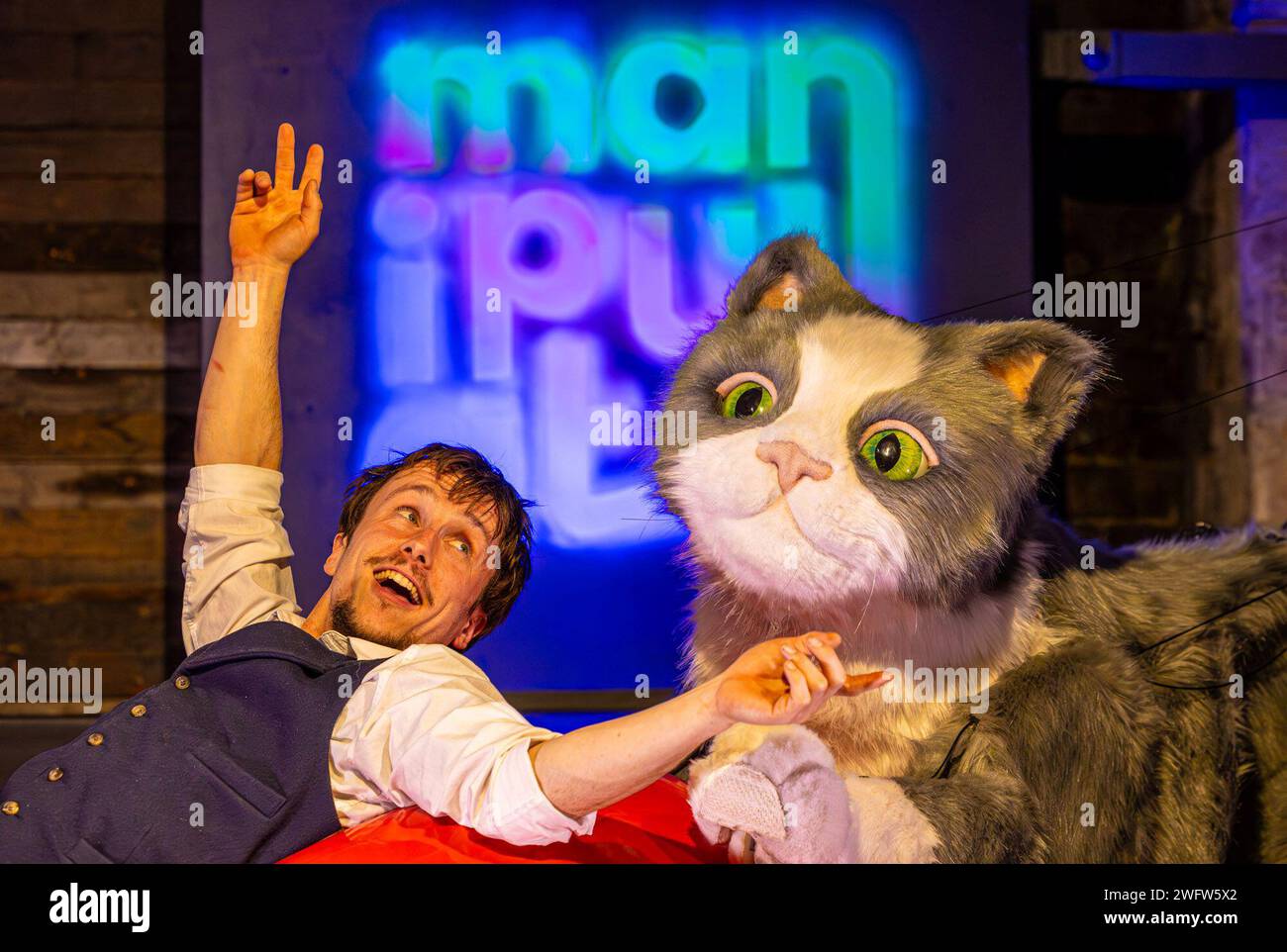 Edinburgh, United Kingdom. 01 February, 2024 Pictured: L to R: Callum ...