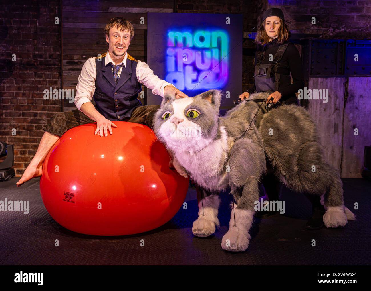Edinburgh, United Kingdom. 01 February, 2024 Pictured: L to R: Callum ...