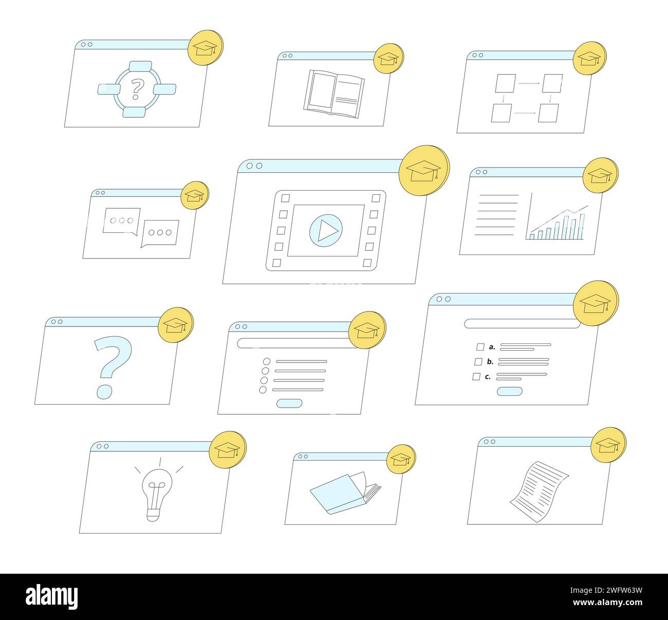 Asynchronous vector vectors hi-res stock photography and images - Alamy